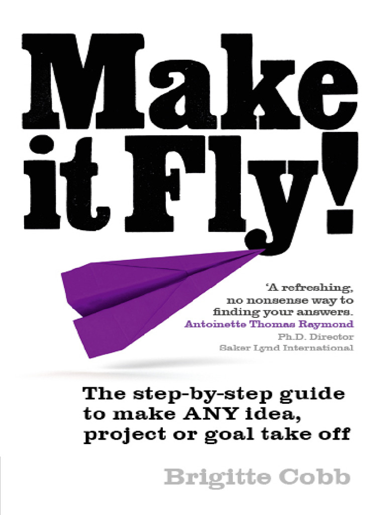 Make It Fly! - The Step-By-Step Guide To Make Any Idea, Project or Goal ...