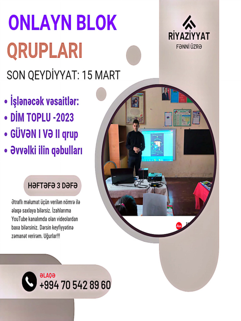 10 Mart 2024 XI Sinif Buraxılış Imtahanı Təmiz PDF Yalnız Riyaziyyat | PDF
