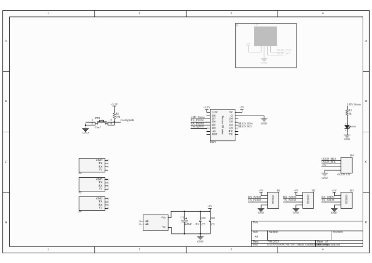 Schematic - Phase AC Meter - PZEM004T - ESP8266 - Blynk | PDF | Chess ...