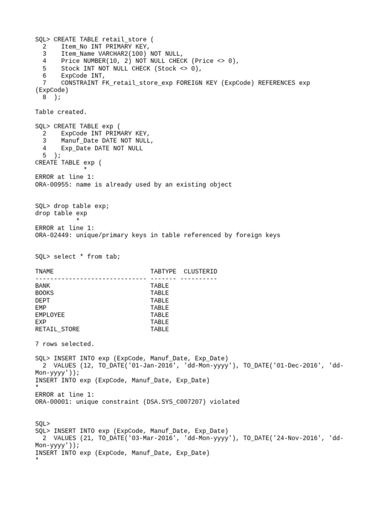 Dbms 4 | PDF | Computer Programming | Databases