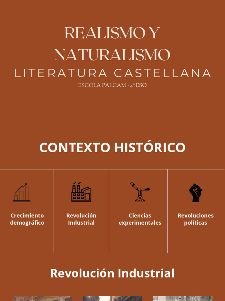 REALISMO Y NATURALISMO - Compressed | PDF | Realismo literario