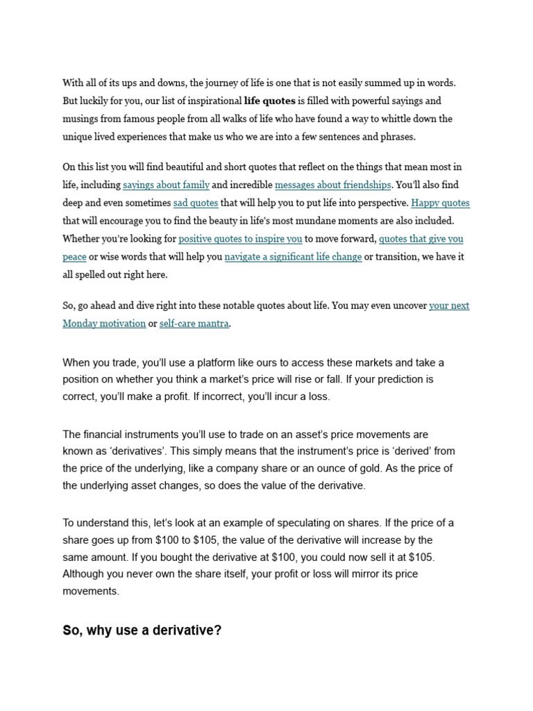 scrib 3 | PDF | Leverage (Finance) | Derivative (Finance)