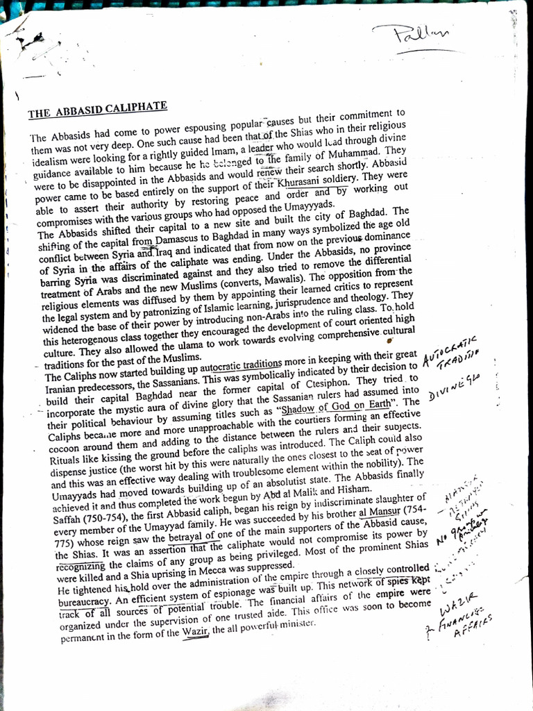 Abbasid Caliphate | PDF | Caliphate
