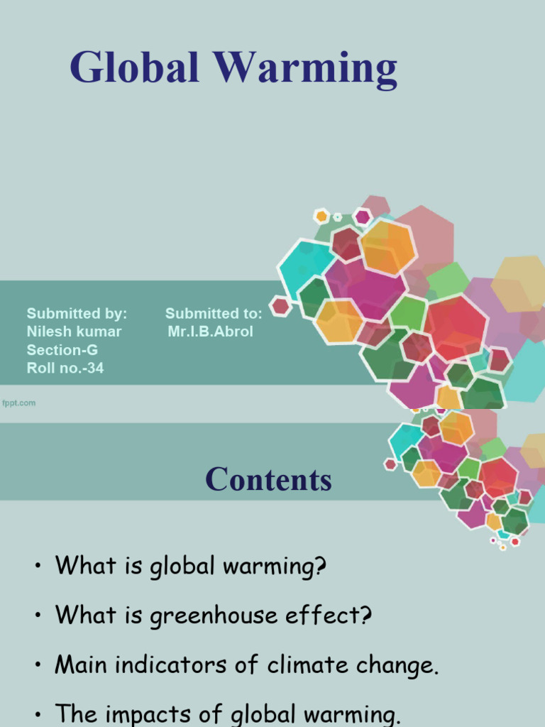Global Warming | PDF