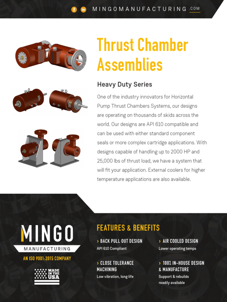 MingoM ThrustChambers | PDF | Technology & Engineering