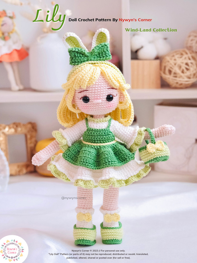 Lily Doll | PDF | Crochet | Amigurumi