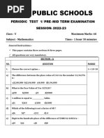 Class 5 Admission Test Sample Paper | PDF | Soil | Egg White