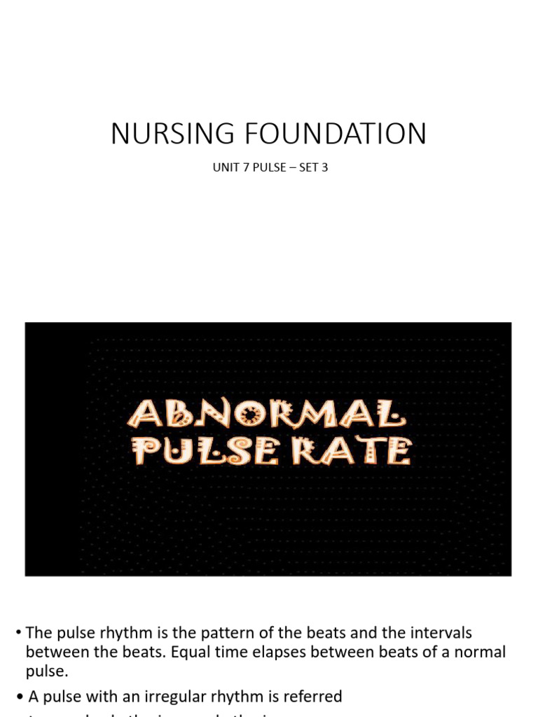 Unit 7 Pulse Set 3 | PDF