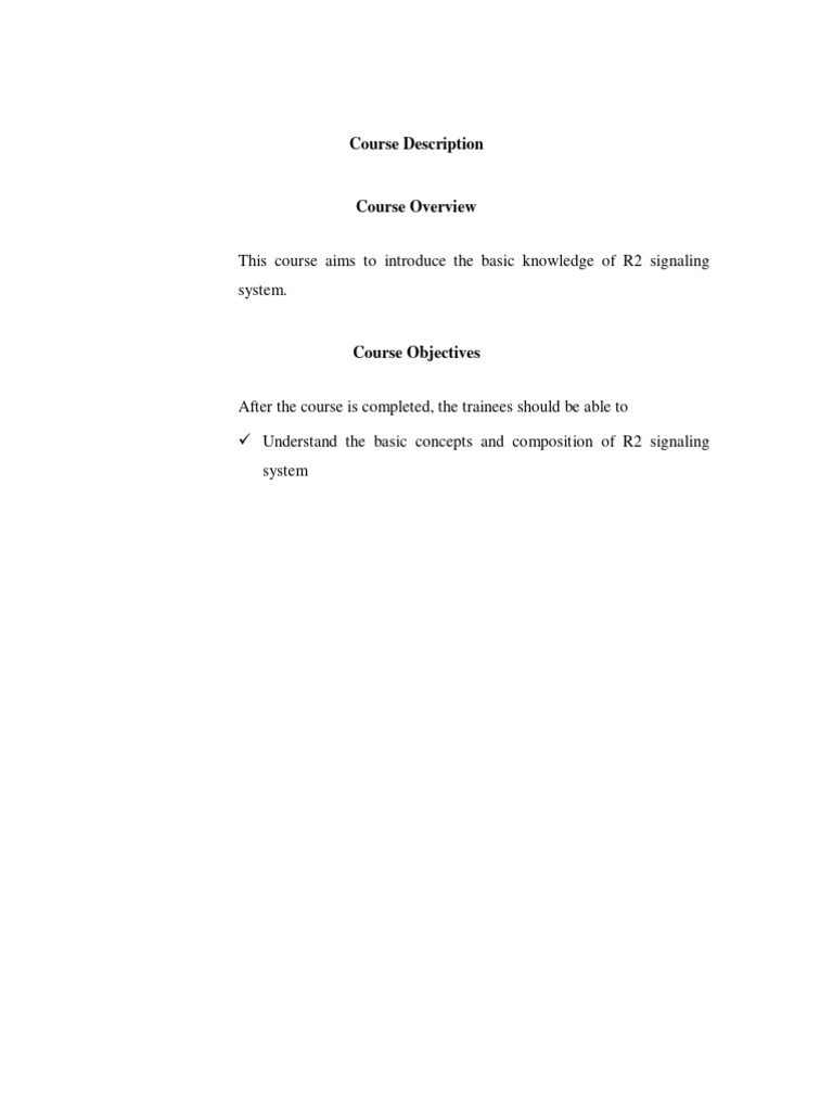 2-13.OSB0001 R2 Signaling System | PDF | Telephone Exchange | Computer ...