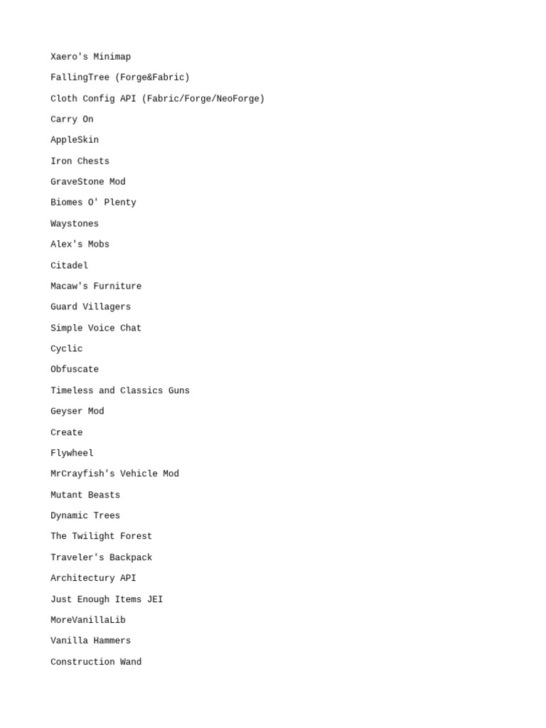 Mods | PDF | Computers