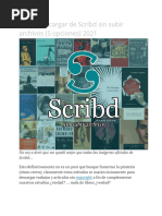 Descargar Scribd Gratis: Guía Completa | PDF | Scribd | Software