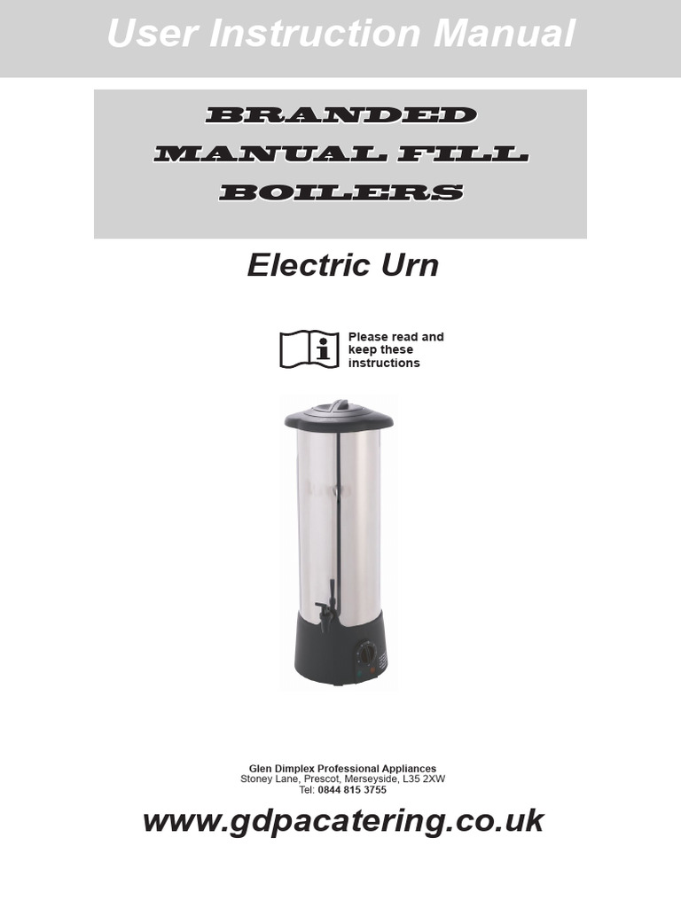 Burco 8L Baby Burco Instructions ElectricalWorld | PDF | Electrical ...