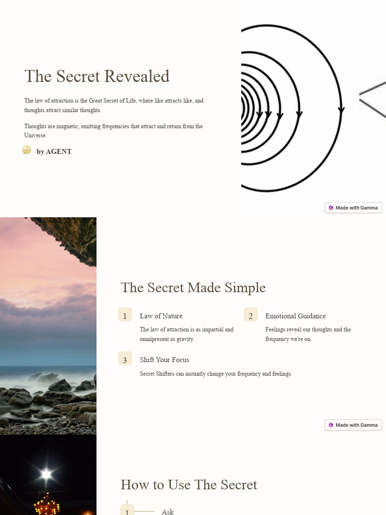 The Secret Revealed | PDF