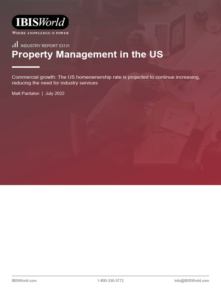 US Property Management Industry Overview | PDF | Property Management ...