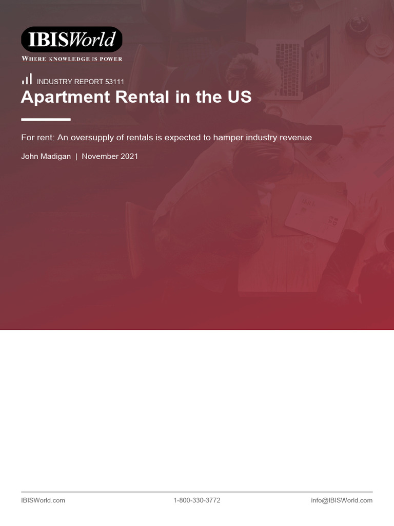 US Apartment Rental Industry Report 2021 | PDF | Renting | Economic Growth
