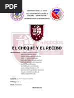 Tipos de Cheque Que Circulan en Guatemala | PDF | Cheque | Bancos