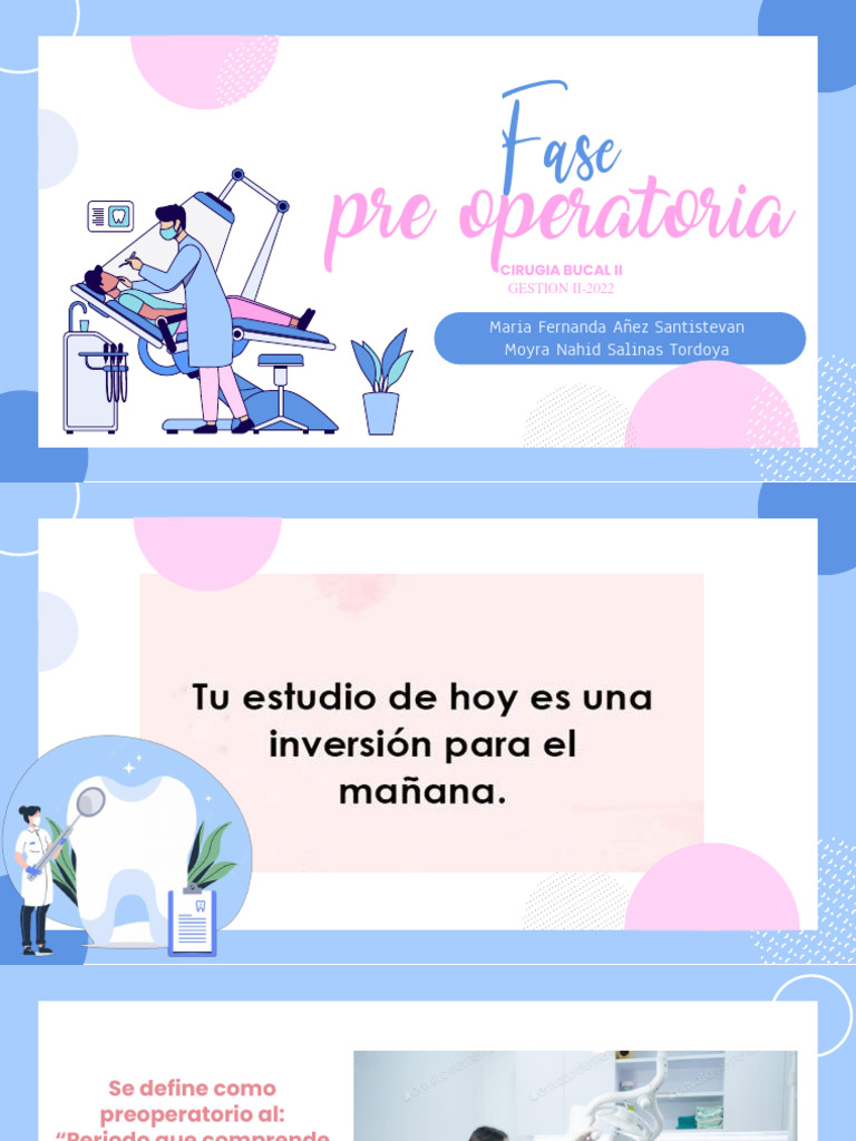 Guía Preoperatoria en Cirugía Bucal | PDF | Diabetes | Hepatitis