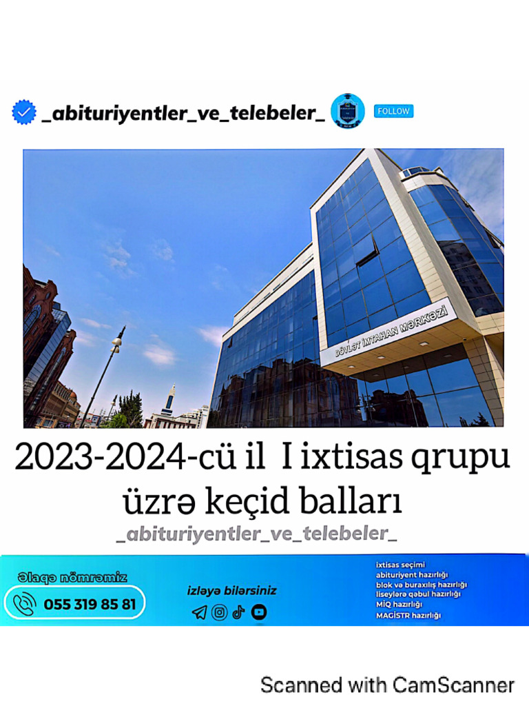 2023-2024 Il 1 Qrup Keçid Balları | PDF