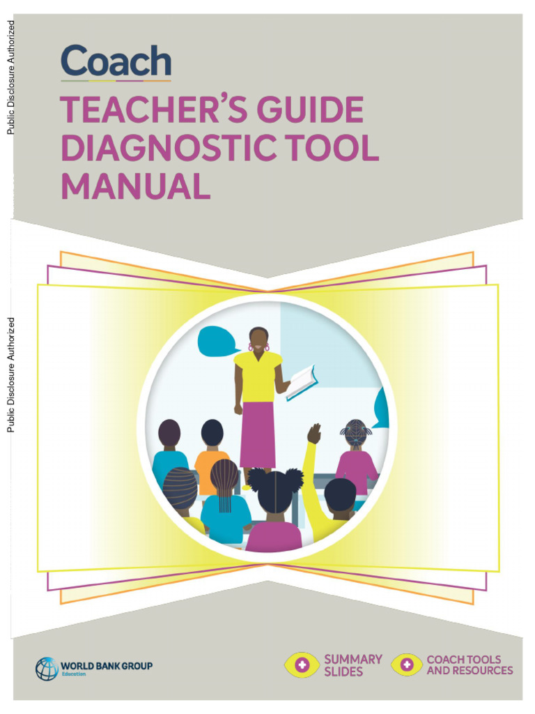 Teachers Guide Diagnostic Tool Manual | PDF | Teachers | Lesson Plan