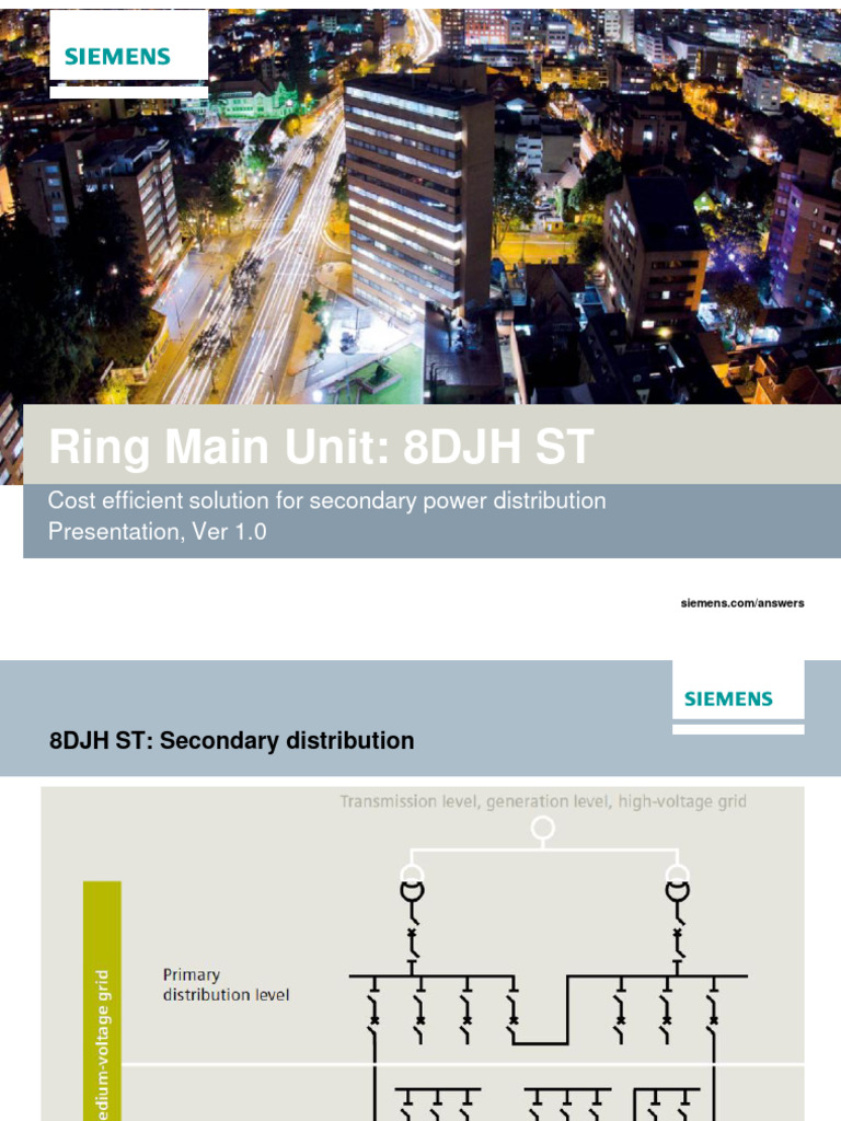 Rmu Ring Main Unit | PDF | Insulator (Electricity) | Electrical Engineering