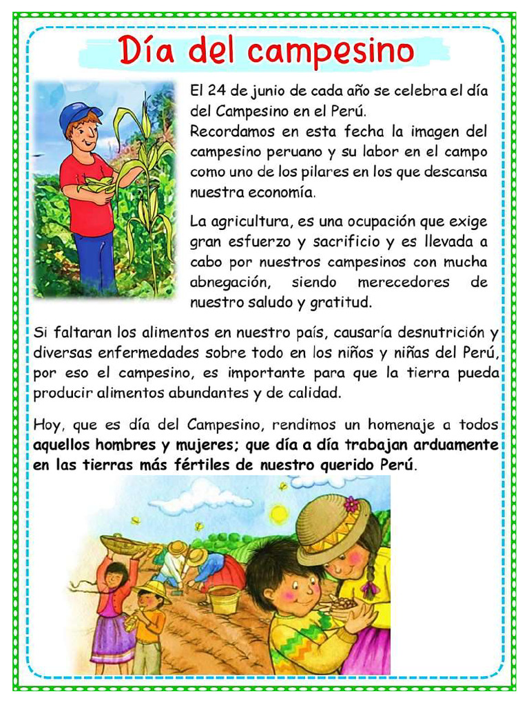 Dia Del Campesino | PDF