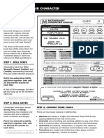 Mothership Character Sheet v5.12 | PDF