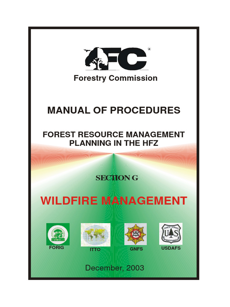 MOP FINAL DRAFT-Combined | PDF | Wildfire | Logging