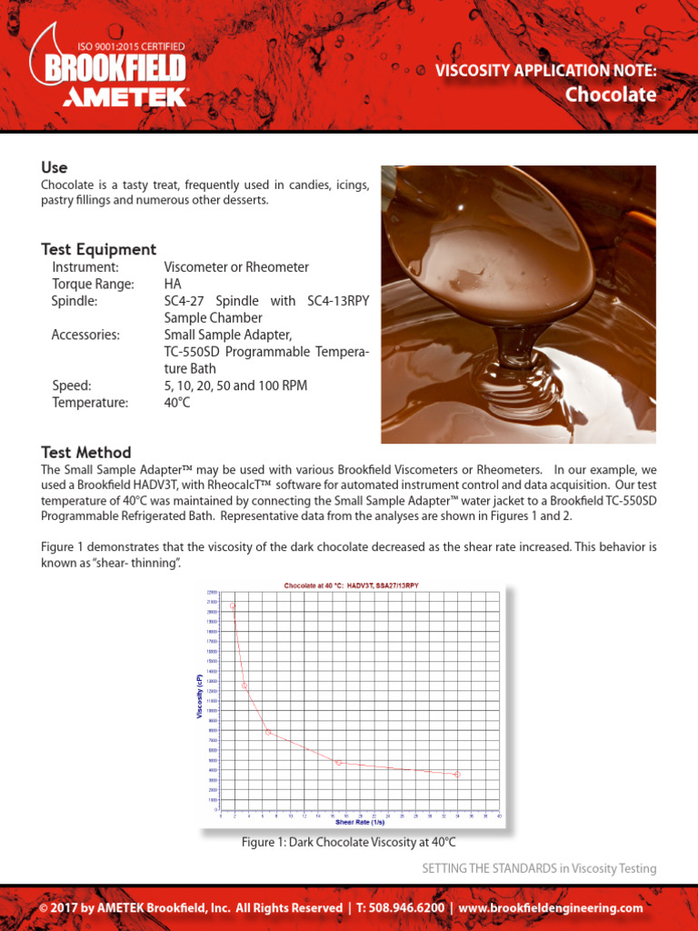 Estudio Viscosity App - Chocolate Hi-Res | PDF | Viscosity | Applied ...