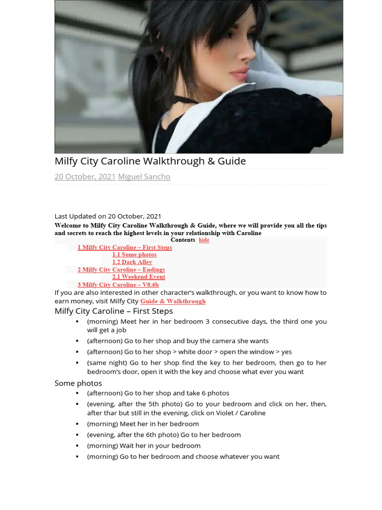 MC-Caroline Guide | PDF