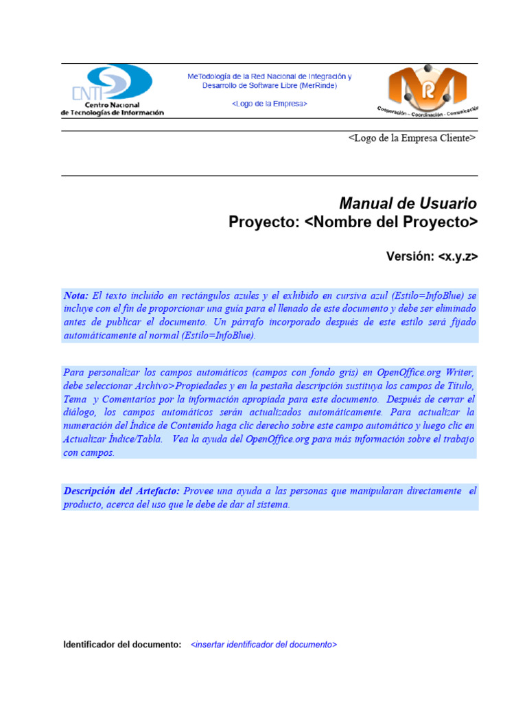 5 Manual de Usuario | PDF | Informática | Software