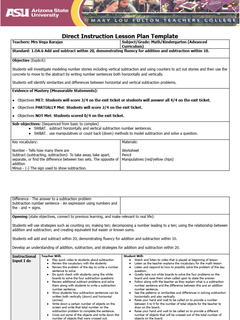 Pa 2 Pa Directinstr | PDF | Numbers | Mathematics