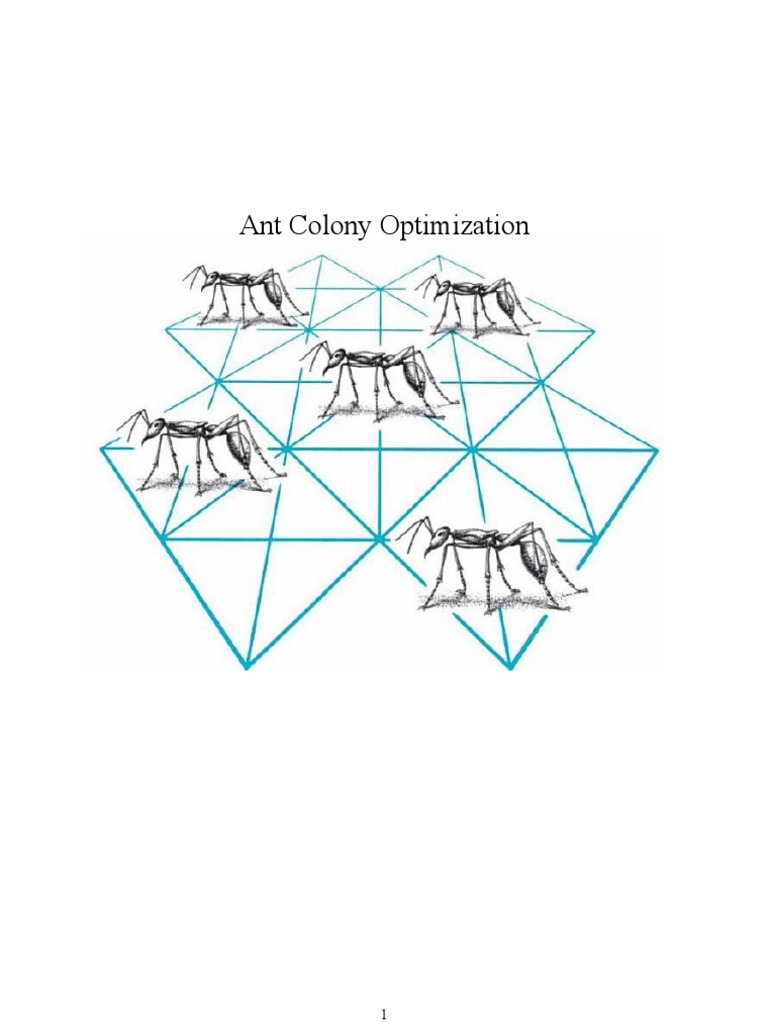 Ant Colony Optimization Pdf Metaheuristic Routing 