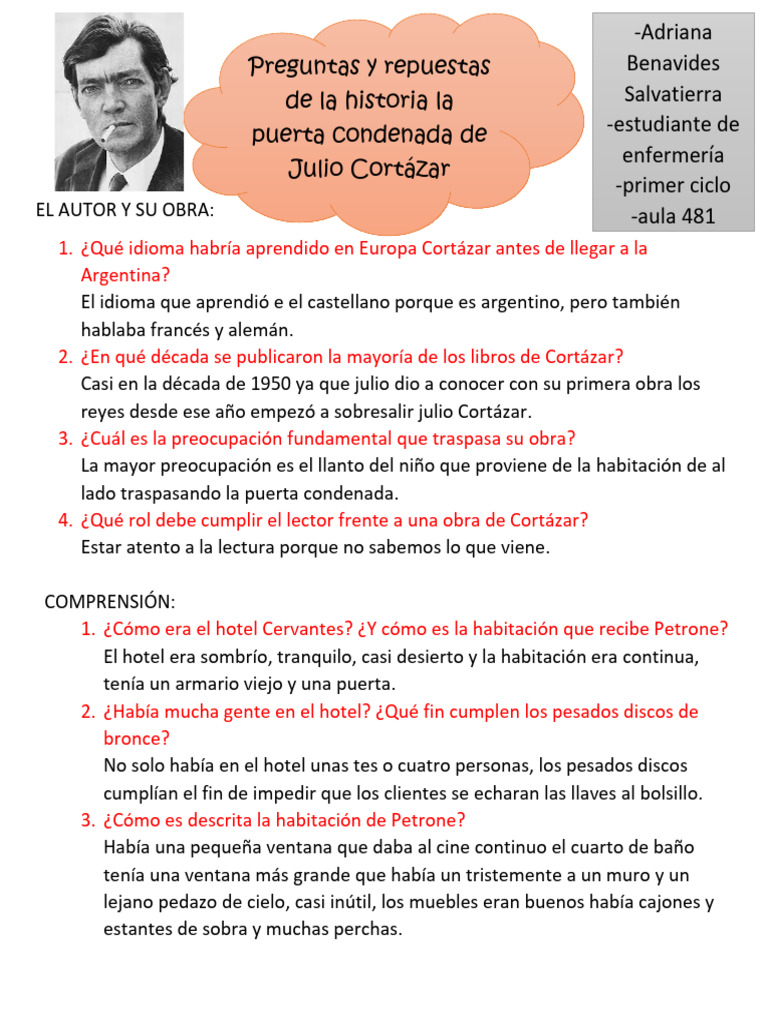 El Autor y Su Obra. | PDF