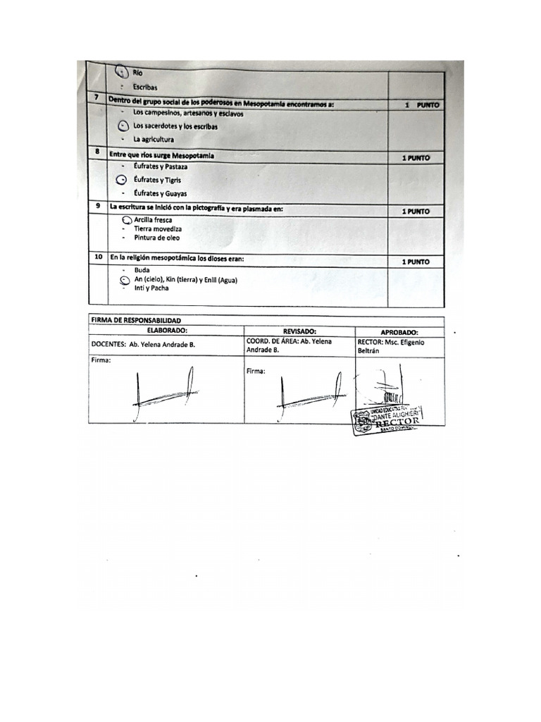 Examen Historia Conv | PDF
