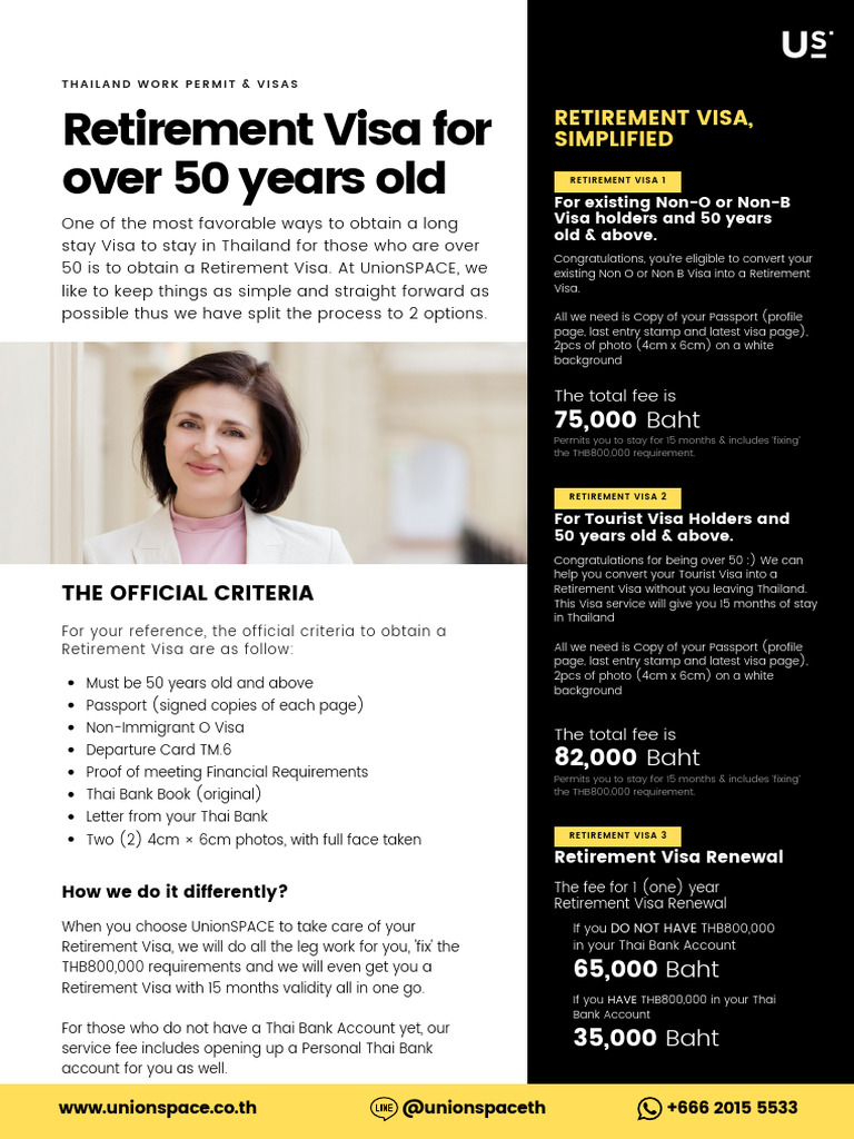 USTH Retirement Visa | PDF | Travel Visa | Passport