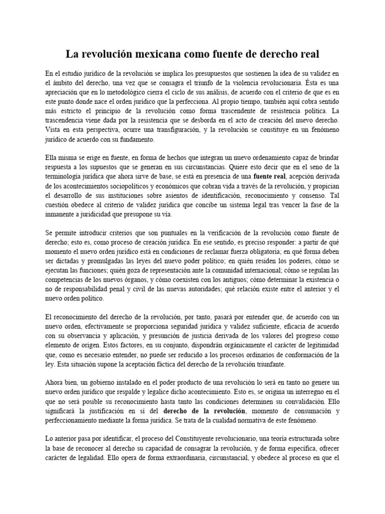 Fuentes Reales o Fácticas Del Derecho | PDF | Ciencias Políticas | Justicia