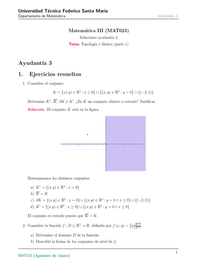Ayudantia 3 Soluciones | PDF | Lógica matemática | Matemática Elemental