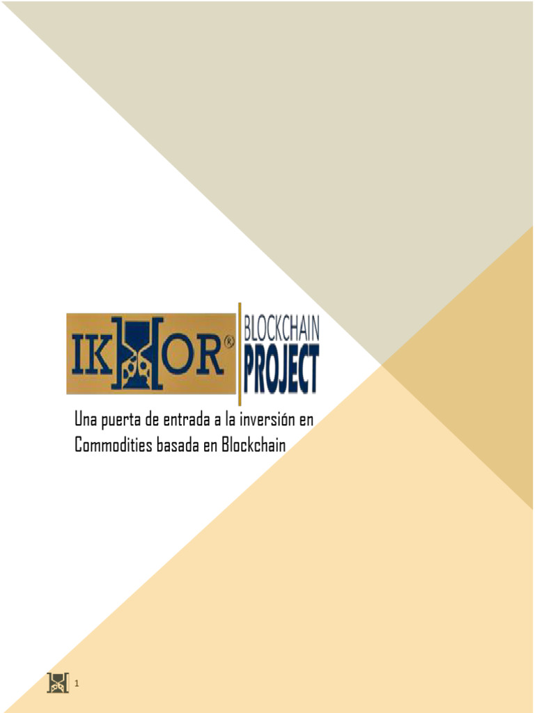 Ikhor Definitivo-1 | PDF | Criptomoneda | Mercado (economía)