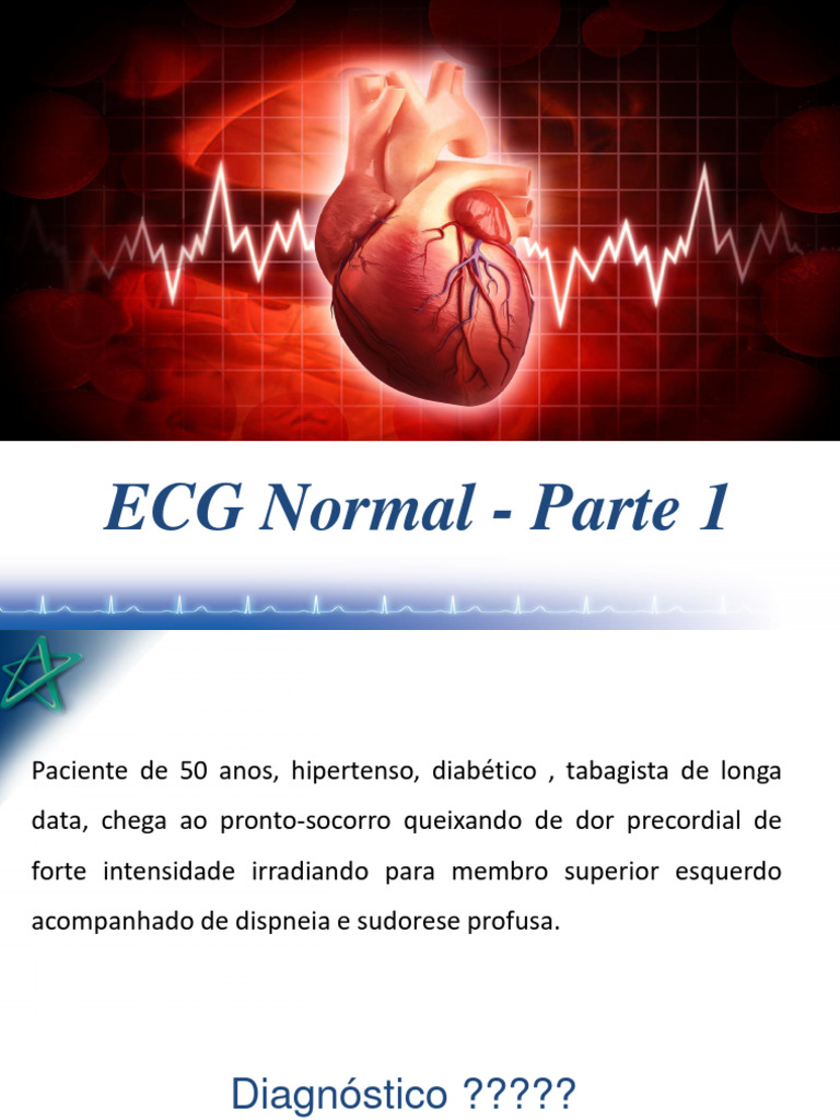 02 - Interpretação Do ECG Normal | PDF | Eletrocardiografia | Fisiologia