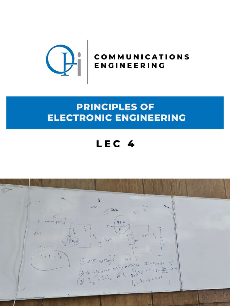 LEC 4 Electronics | PDF
