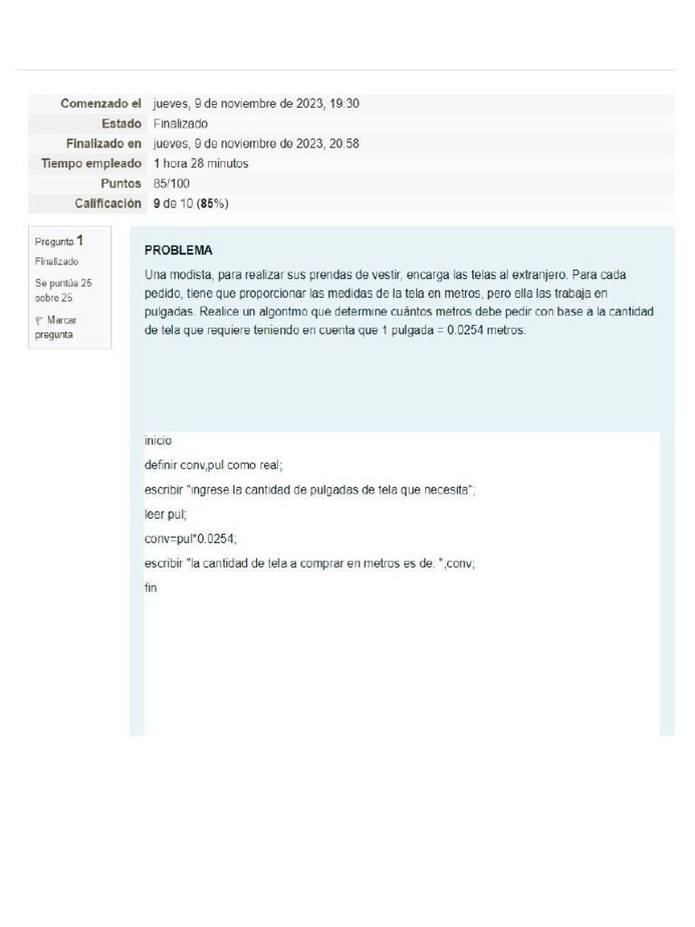 Parcial 2 Algoritmo Y Programación Pdf