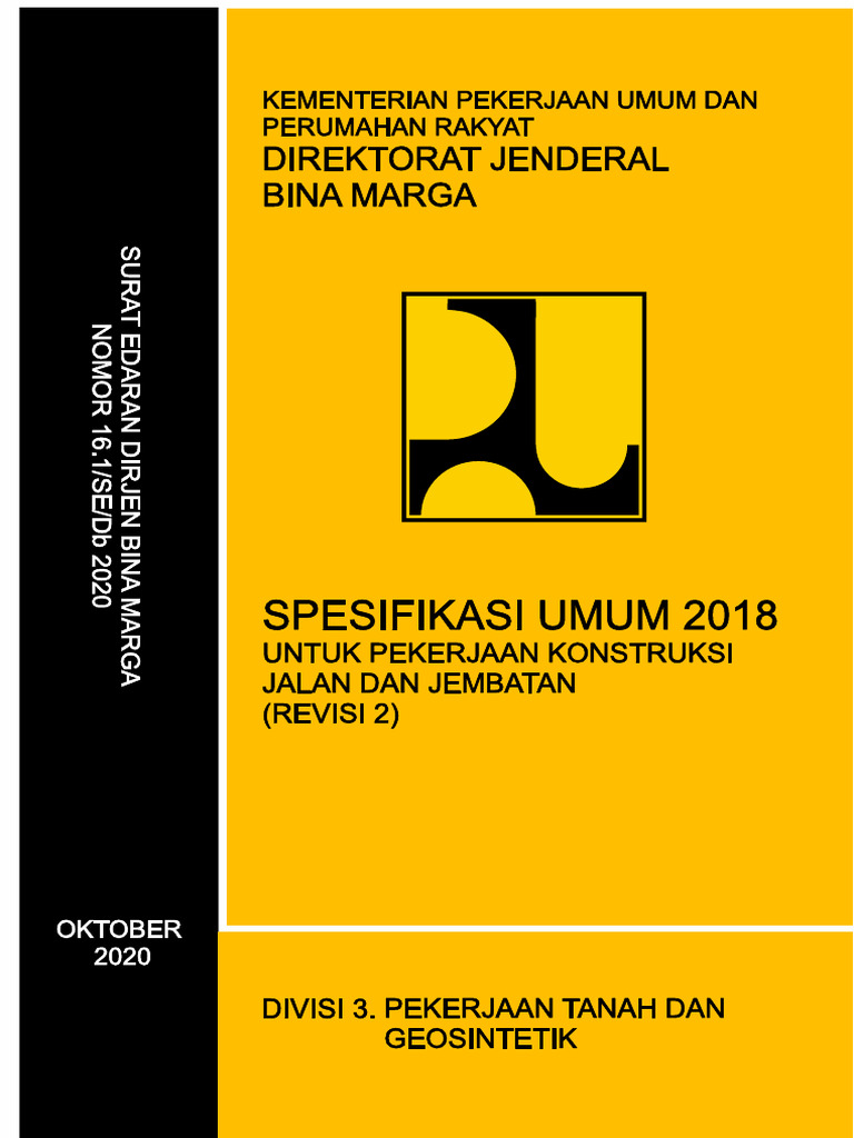 Div. 3 Spesifikasi 2018 Rev. 2 | PDF