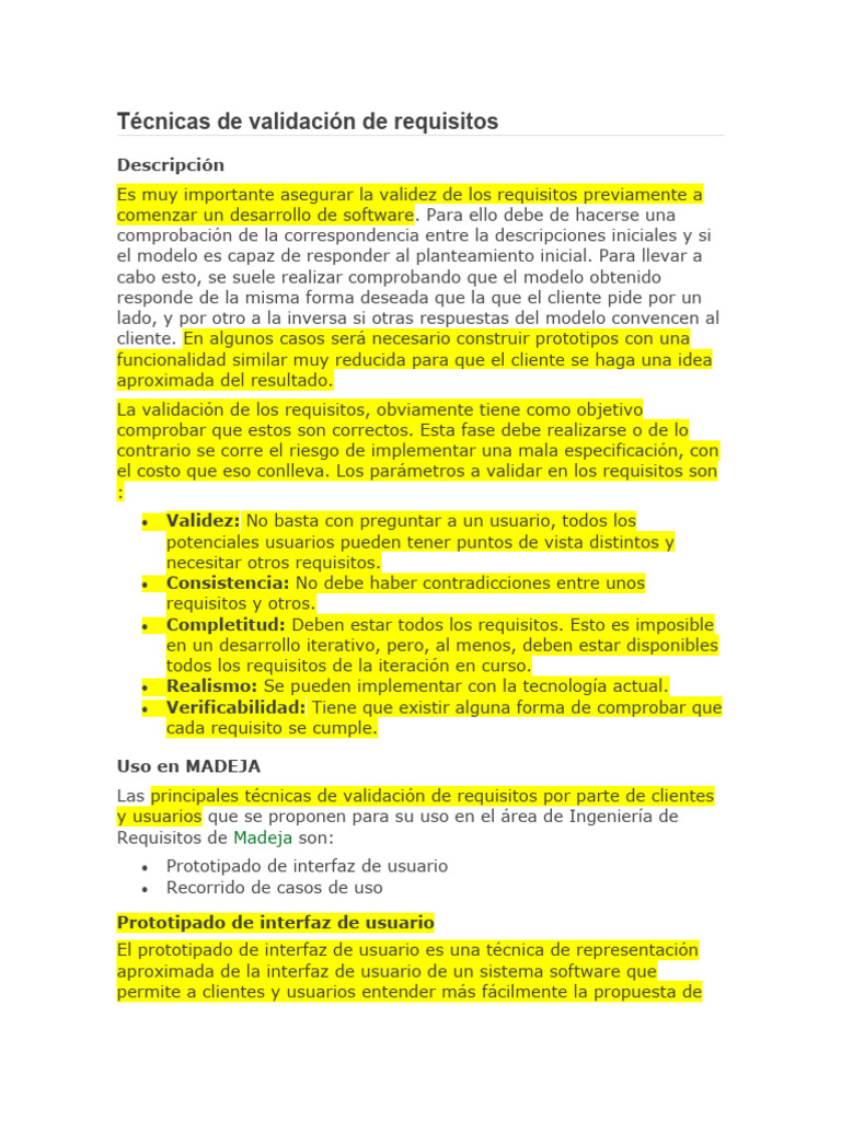Modulo 2 - Prototipado para La Validación de Requisitos | PDF | Software | Caso de uso