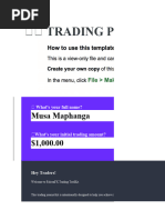 Falcon FX Trading Plan v1 | PDF