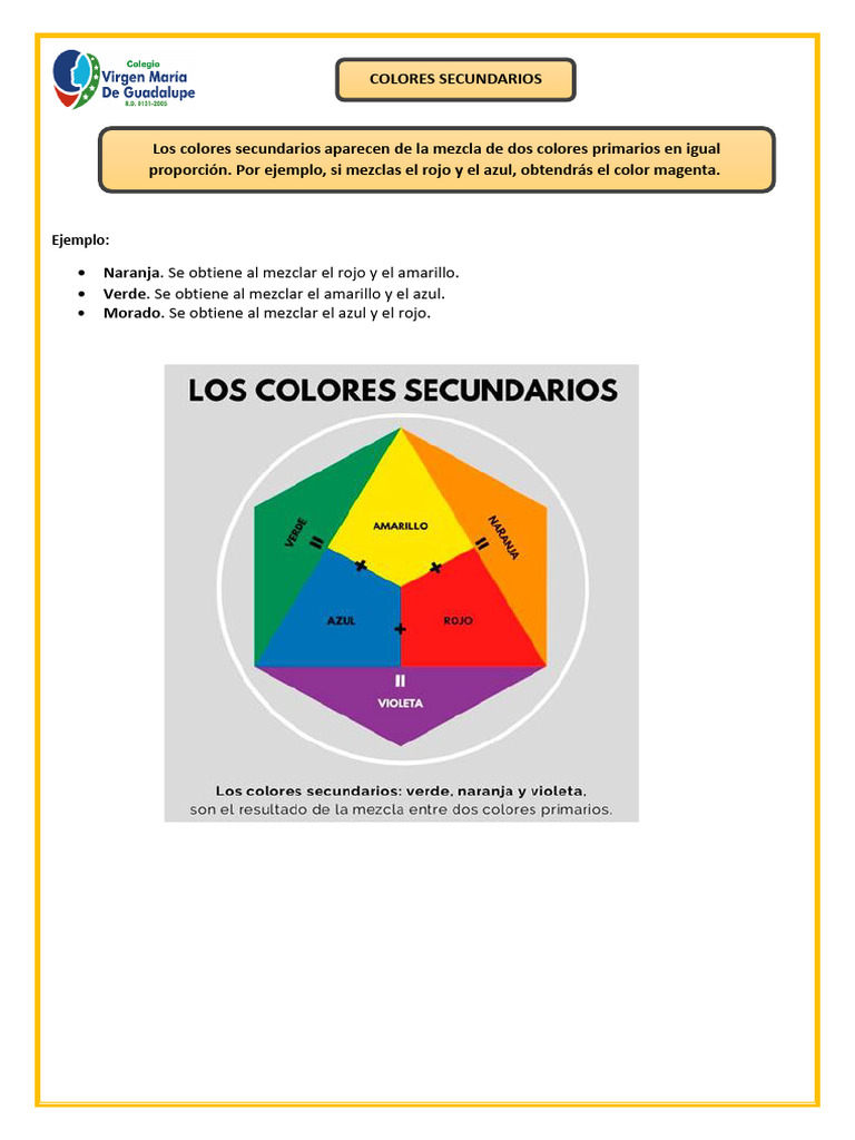 Colores Secundarios | PDF