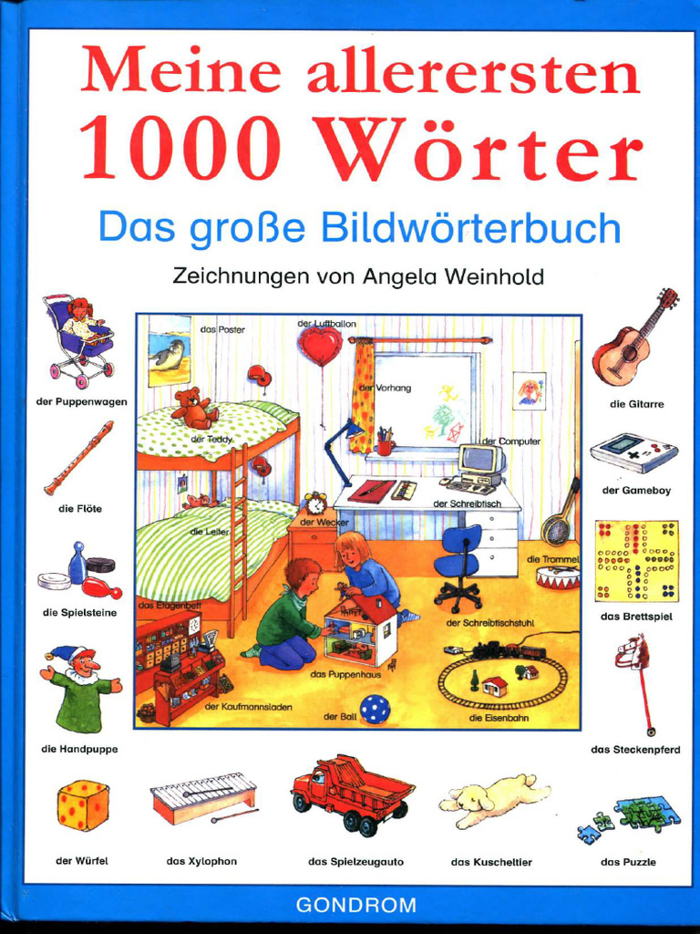 Meine Allerersten 1000 Worter Das Groue Bildwrtetbuch | PDF