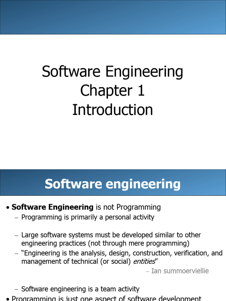 Ch1 Introduction | Download Free PDF | Unified Modeling Language | Software Development Process