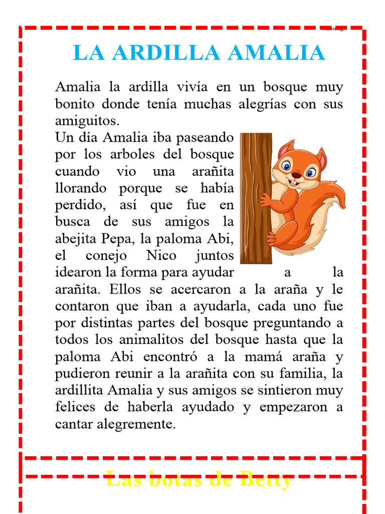 La Ardilla Amalia | PDF