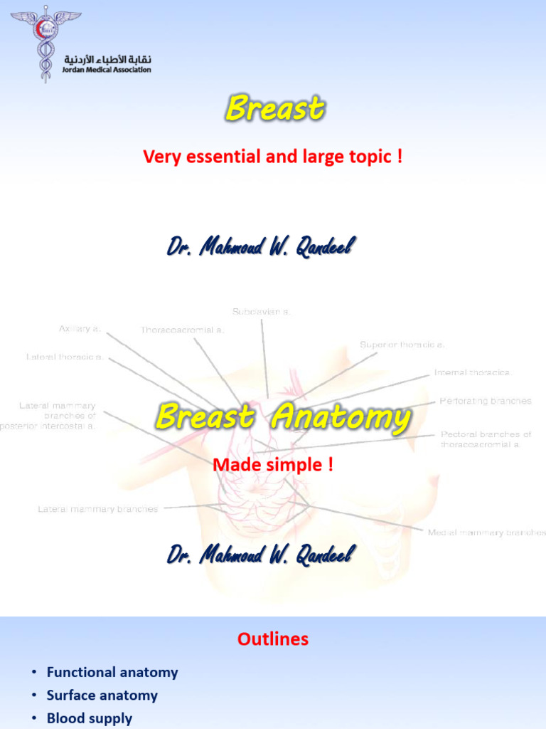 Breast: Very Essential and Large Topic ! | PDF | Breast | Anatomy