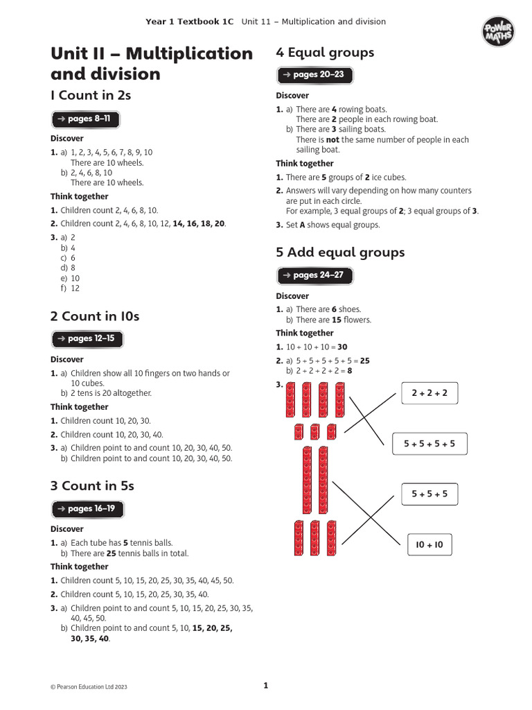 PM2 Y1C Textbook Answers | PDF | Art